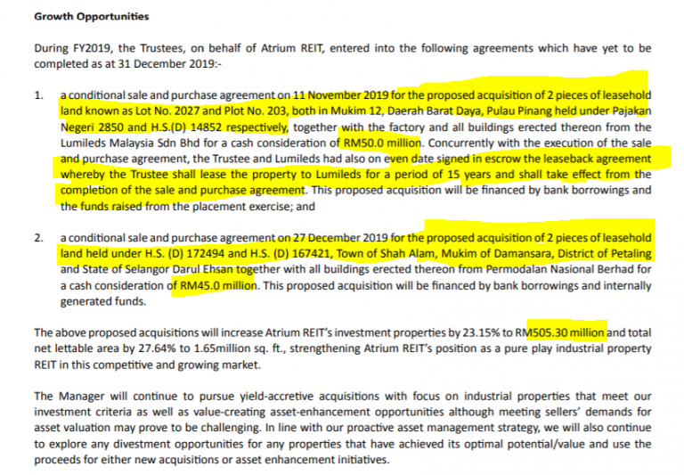 7 Key Things To Know Of Atrium REIT 2019 Performance - REIT Pulse